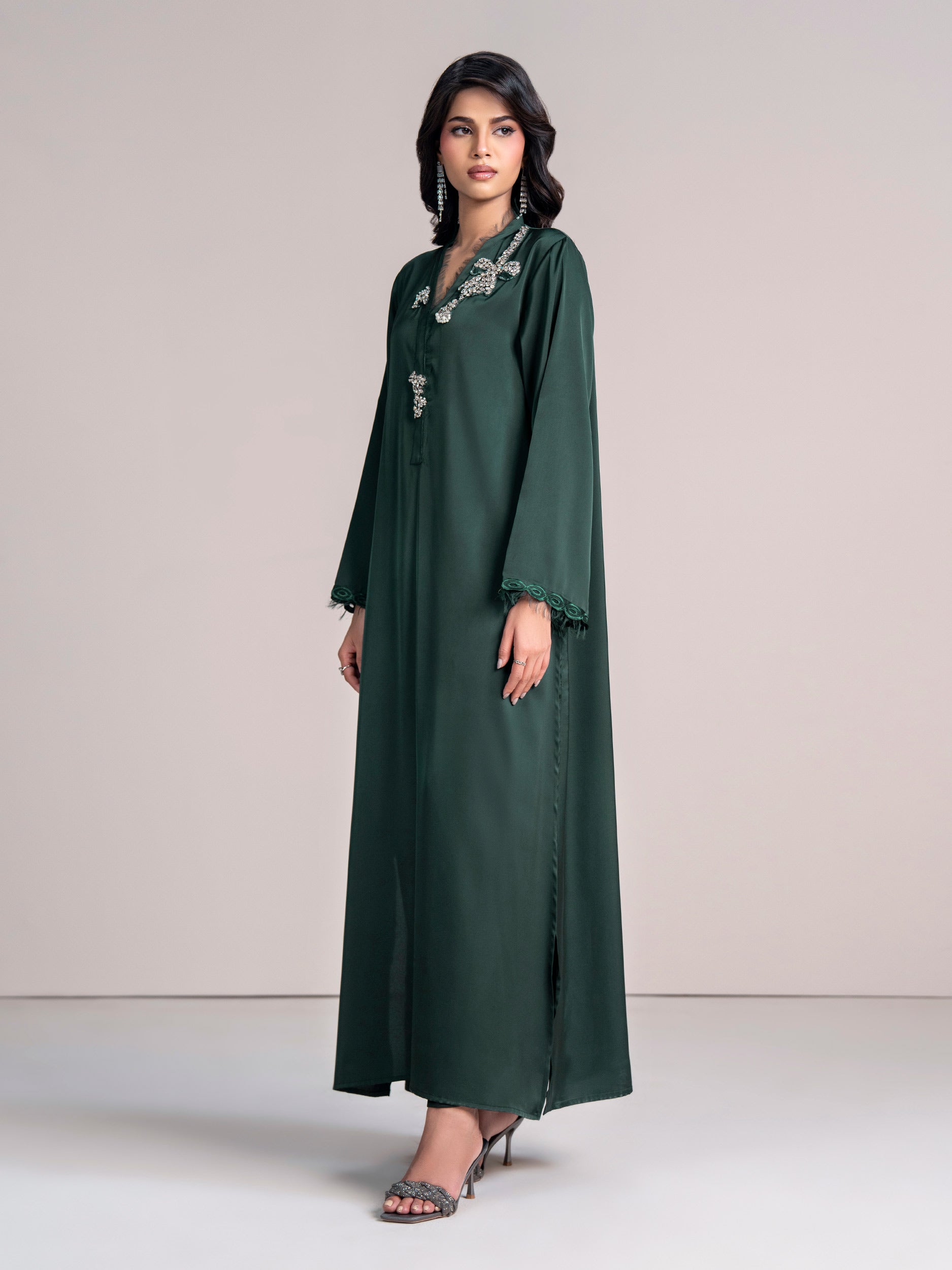 2 Piece Silk Suit (Pret) – Limelight.store